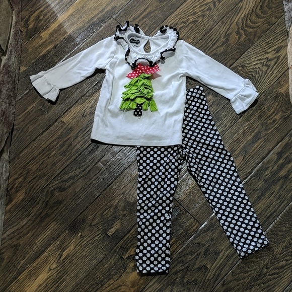Mud Pie | Matching Sets | Mud Pie Christmas Tree Outfit | Poshmark